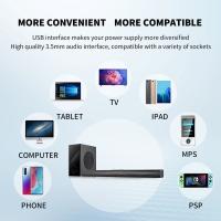 China Optical Input Dynamic 2.1CH TV Speaker System With Subwoofer Perfect For Home Theater for sale