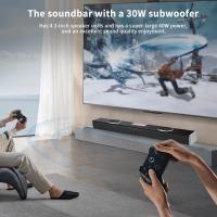 China HJ-206 60W 2.1 Bluetooth Speaker System with Subwoofer for Gaming and Home Theater 45Hz-20kHz Frequency Response for sale