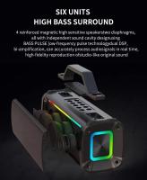 China LX68C 80W Portable Karaoke Speaker with 2 Wireless Microphones, Bluetooth 5.3 and 6000mAh Battery for Outdoor Parties for sale