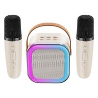 China K12 Portable Karaoke Machine with 2 Wireless Microphones and Wi-Fi Music Support for Kids Birthday Gifts for sale