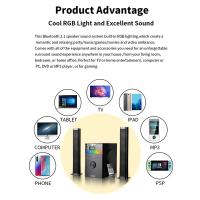 China Y-2366 2.1 Home Theater Computer Speaker with 60W RMS Output, Bluetooth, USB, and FM Radio Connectivity for sale