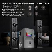 China RGB Sound Multimedia Bluetooth Wireless 2.1 Home Theater System for CKD SKD Support for sale