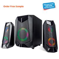 China RGB LED Lighting 2.1 Channel Speakers Audio System SKD for Professional Surround Sound for sale