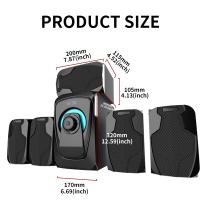 China 5.1 Channel Home Theater System with Bluetooth USB SD FM Radio Surround Sound Y-5089 Model for sale