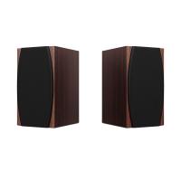 China DC Power Source Wood Cabinet Bookshelf Speakers 2.0 HiFi Sound for Home Theater System for sale