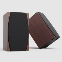 China DC Power Source Wood Cabinet Bookshelf Speakers 2.0 HiFi Sound for Home Theater System for sale