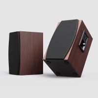 China DC Power Source Wood Cabinet Bookshelf Speakers 2.0 HiFi Sound for Home Theater System for sale