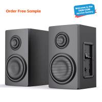 China AC Powered Bookshelf Speaker Dual Audio Input Wired Home Bluetooth Speaker for Active Mini for sale