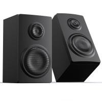 China AC Powered Bookshelf Speaker Dual Audio Input Wired Home Bluetooth Speaker for Active Mini for sale