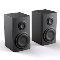 China AC Powered Bookshelf Speaker Dual Audio Input Wired Home Bluetooth Speaker for Active Mini for sale