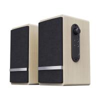 China Subwoofer-equipped Wooden Gaming Multimedia Computer Speaker for Laptop Notebook Music for sale
