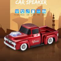 China Coloured Lights Blue Tooth Speaker For Car Shaped Toy Plastic Cabinet DC Power Source for sale