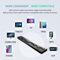 China TV Soundbar Speaker with 5W×4 Output Power and 2000mA Battery for Home Theater Audio Enhancement for sale