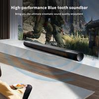 China 2000mAh Battery Powered TV Soundbar Speaker with 20W Output and Multiple Audio Inputs for LED TV for sale