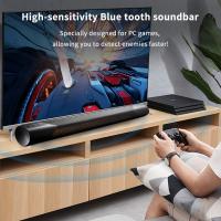 China 2000mAh Battery Powered TV Soundbar Speaker with 20W Output and Multiple Audio Inputs for LED TV for sale