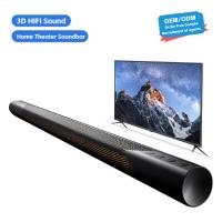 China 2000mAh Battery Powered TV Soundbar Speaker with 20W Output and Multiple Audio Inputs for LED TV for sale