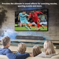 China 2.0CH TV Soundbar Speaker with 2000mA Battery and 5W×2 Output - Bluetooth, RCA, Aux, TF Card Connectivity for sale