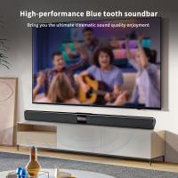 China 10W×2 TV Soundbar Speaker with Bluetooth 5.0, 2000mAh Battery, and Multiple Audio Inputs for Home Theater Systems for sale