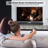 China 2000mAh Bluetooth TV Soundbar Speaker 2.0 Channel 20W Wireless Audio System with Multiple Input Options for sale