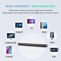 China ROHS Certified Wireless Soundbar Speaker with Bluetooth 5.0, 10M Range and DC 5V Power for Home Entertainment Systems for sale