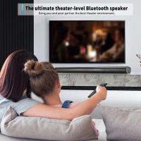 China ROHS Certified Wireless Soundbar Speaker with Bluetooth 5.0, 10M Range and DC 5V Power for Home Entertainment Systems for sale