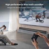 China 60Hz-20KHz Mini Bluetooth Soundbar Speaker with 2.0 Channel Wireless Audio for TV and PC for sale