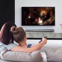 China FM Radio Soundbar with Bluetooth 5.0, 20Hz-20kHz Frequency Response, 4 Ohms Impedance for Home Theater Systems for sale