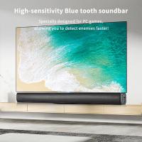 China FM Radio Soundbar with 87.5-108MHz Tuner and Bluetooth 5.0 - 4 Ohms Impedance 20Hz-20kHz Response for sale