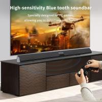 China FM Radio Soundbar with Bluetooth 5.0, 10M Range, 4 Ohm Impedance and Sports Sound Modes for sale
