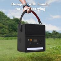 China Portable Power Station Bluetooth Speaker 800W 168000mAh with Wireless Microphone for Outdoor Karaoke for sale