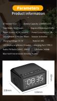 China 3-in-1 Wireless Charger Speaker with Bluetooth 5.2, 10W Charging Power, and 500mAh Battery for sale