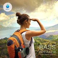 China Outdoor Sports IPX67 Waterproof Portable Subwoofer Bass Wireless BT Speaker 113*50mm for sale