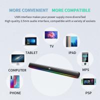 China Black TV Sound Bar With Subwoofer Active Speaker Wireless Multimedia For Black Myth Goku Home Theatre System for sale
