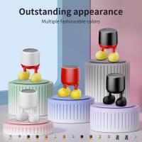 China Portable Wireless Hifi Outdoor Mini Speaker with Subwoofer Blue tooth Small Round for sale