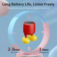China Portable Wireless Hifi Outdoor Mini Speaker with Subwoofer Blue tooth Small Round for sale