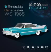 China Portable Car Shape Led Light Speaker With Blue Tooth Tf Usb Fm Aux Handsfree Tws Rechargeable Speakers Wireless Music for sale