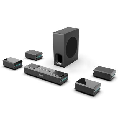 China Custom Built TV Sound Bar Speaker Audio System Wireless Surround Sound 5.1.2 USB Home Theater Speakers With Subwoofer for sale
