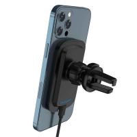 China Compatible ABS Qi Wireless Car Charger Phone Holder Intelligent for sale