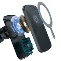 China Portable Qi Wireless Car Charger for sale