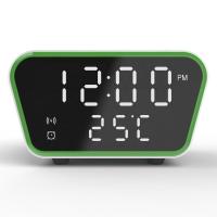 China ROHS Certified Qi Wireless Charger Clock Alarm 253g With Fast Charging for sale