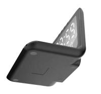 China Oem  Qi Standard Wireless Phone Charger Alarm Clock With Charging Pad  Powerful for sale