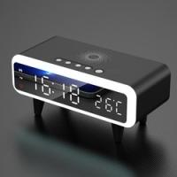 China Compatible Qi Wireless Charger Clock 5mm Charging Distance For Phone for sale