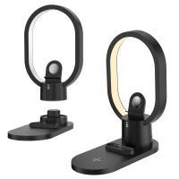 China Qi Enabled  All In One Wireless Charging Station , Charging Night Lamp 9V for sale