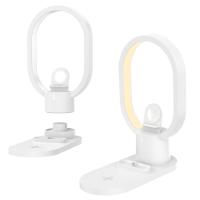 China Qi Enabled  All In One Wireless Charging Station , Charging Night Lamp 9V for sale