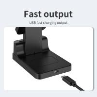 China Fast Mobile Qi Wireless Charging Stand 15W 3 In 1 For Watch Phone for sale