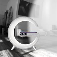 China ROHS Certified 4 In 1 Bluetooth Speaker Qi Charger 15W  With Table Light for sale
