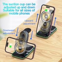 China Magnetic Qi Wireless Charger Dock for sale