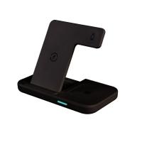 China Compatible Multi Function Wireless Charger , PC Material Qi Wireless Charger for sale