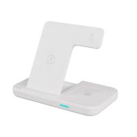 China Smart Fast Charge Docking Station , 3in1 Fast Wireless Charger For Airpods 15w for sale