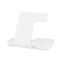 China Smart Fast Charge Docking Station , 3in1 Fast Wireless Charger For Airpods 15w for sale